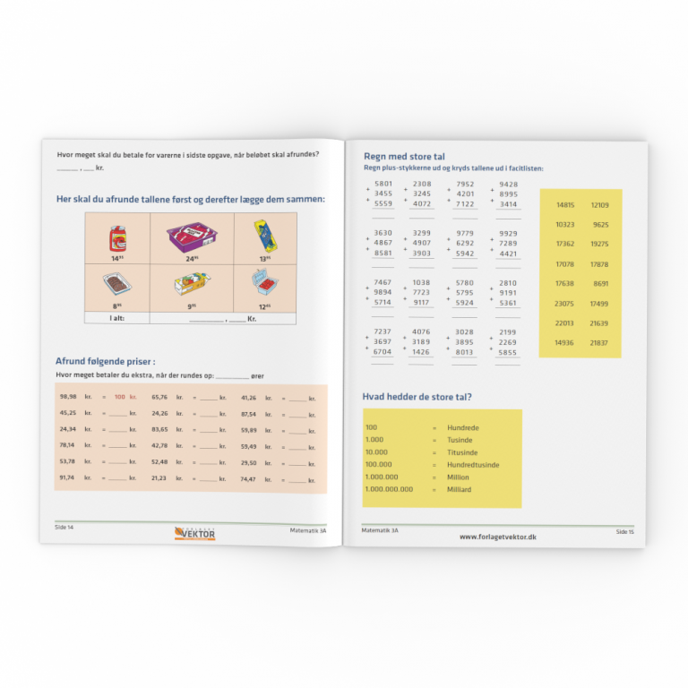 Sjov med matematik 3A - Matematikopgaver til 3. klasse